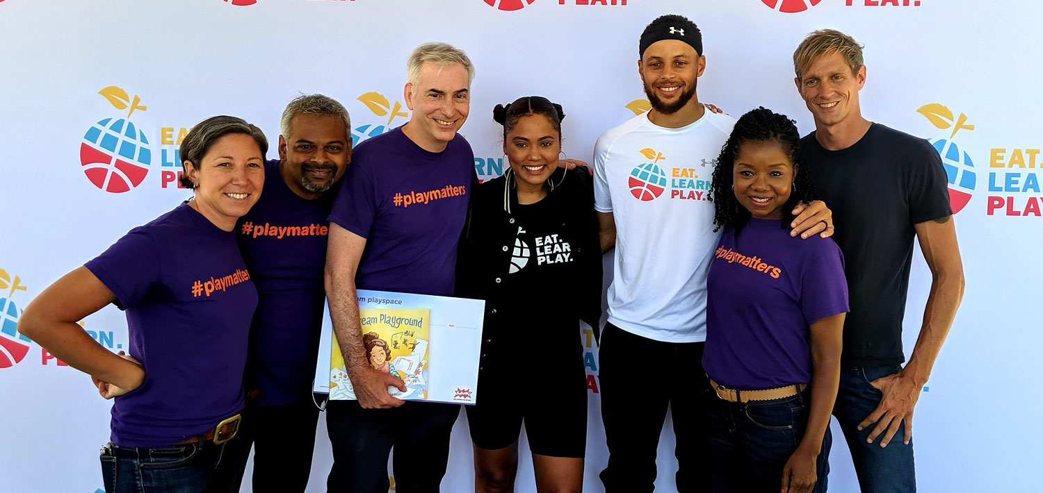 Stephen and Ayesha Curry to Build New Playspace in Oakland - KABOOM!