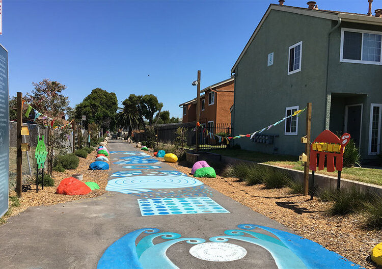 Mathieu Court Alley Play Street - KABOOM!