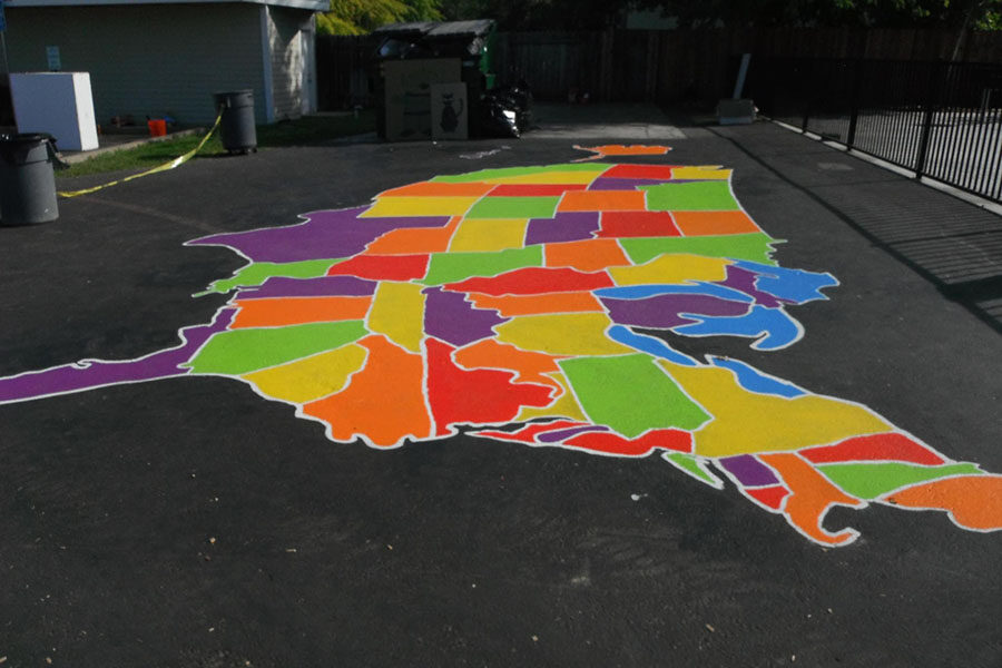 How to paint U.S. and world maps - KABOOM!