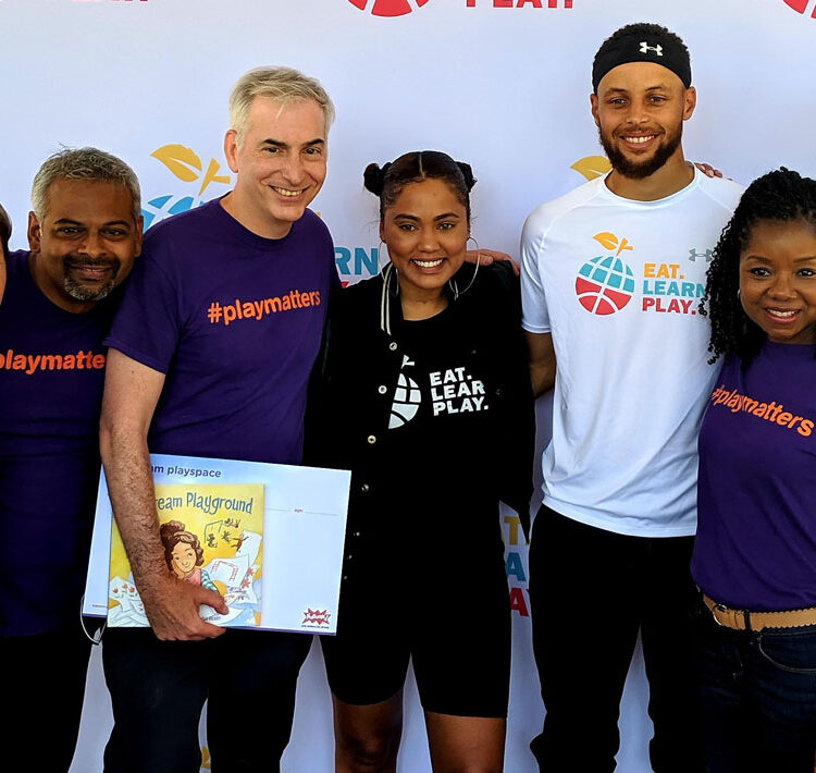 Stephen and Ayesha Curry to Build New Playspace in Oakland - KABOOM!